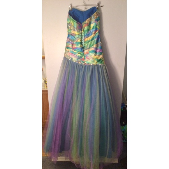 Party Time Formals | Dresses | Mermaid Sweetheart Floor Length Tulle ...